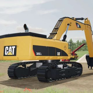 CAT 385C v1.0 FS22 Mod | Farming Simulator 22 Mod