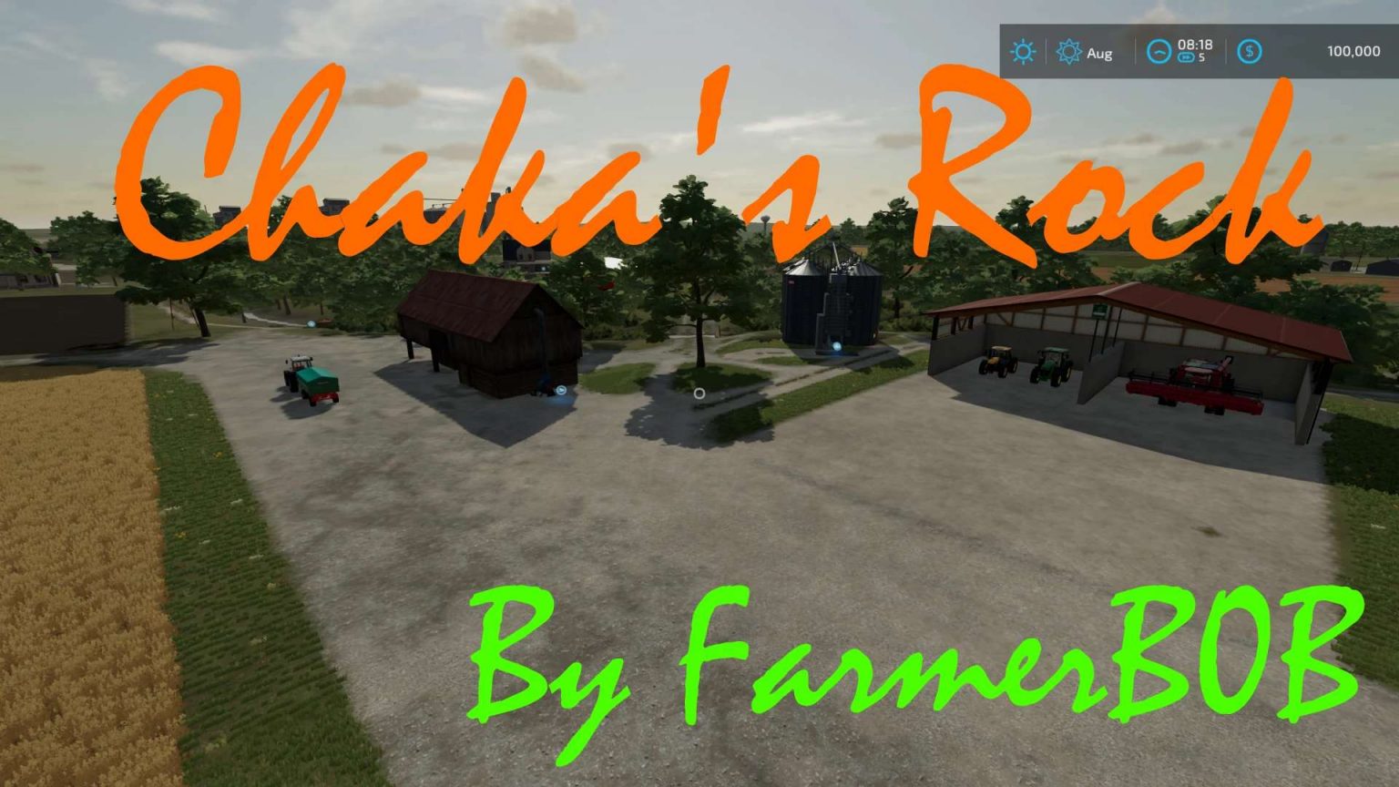 Chaka's Rock v1.0 FS22 Mod | Farming Simulator 22 Mod