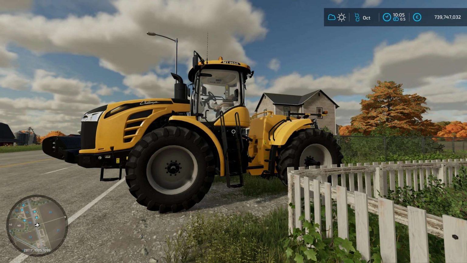 Challenger MT900E Series v1.0 FS22 Mod | Farming Simulator 22 Mod