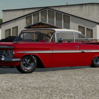 CHEVY IMPALA 1959 v1.0 FS22 Mod | Farming Simulator 22 Mod
