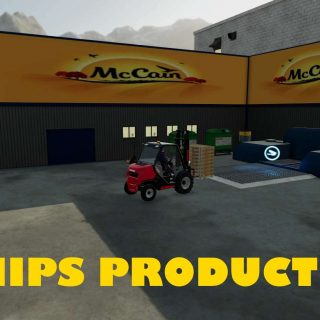 Chips Production V1.0 FS22 Mod | Farming Simulator 22 Mod