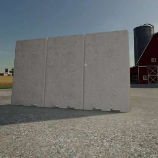 Concrete Divider v1.0 FS22 Mod | Farming Simulator 22 Mod