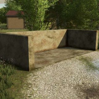 Concrete Manure Storage v1.0 FS22 Mod | Farming Simulator 22 Mod