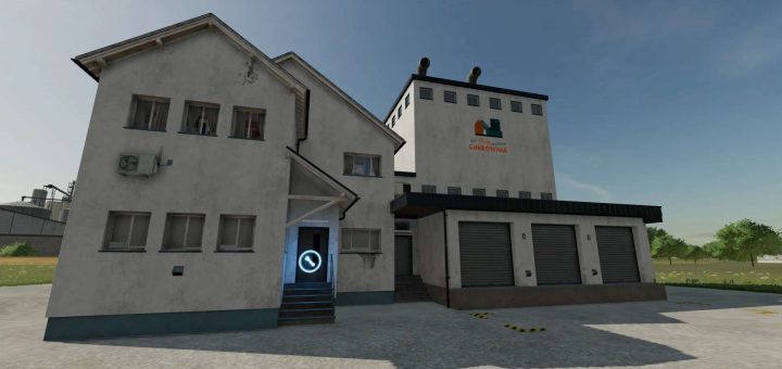 Asphalt Factory v1.0 FS22 - Farming Simulator 22 Mod | FS22 mod