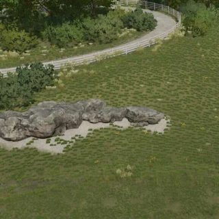 Decorative Rock Pack v1.0 FS22 Mod | Farming Simulator 22 Mod