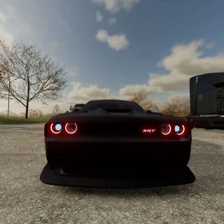 Dodge Challenger Hellcat v1.0 FS22 Mod | Farming Simulator 22 Mod