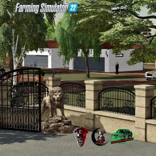 THE GODFATHER Mansion V1.0 FS22 Mod | Farming Simulator 22 Mod