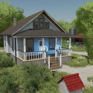 Farm House v1.0 FS22 Mod | Farming Simulator 22 Mod
