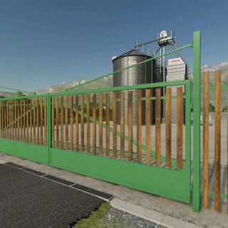 Fence And Gate CME001 v1.0 FS22 Mod | Farming Simulator 22 Mod