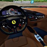 Ferrari SF90 Stradale V1.0 FS22 Mod | Farming Simulator 22 Mod