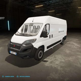FIAT DUCATO L4H2 2017 v1.0 FS22 Mod | Farming Simulator 22 Mod