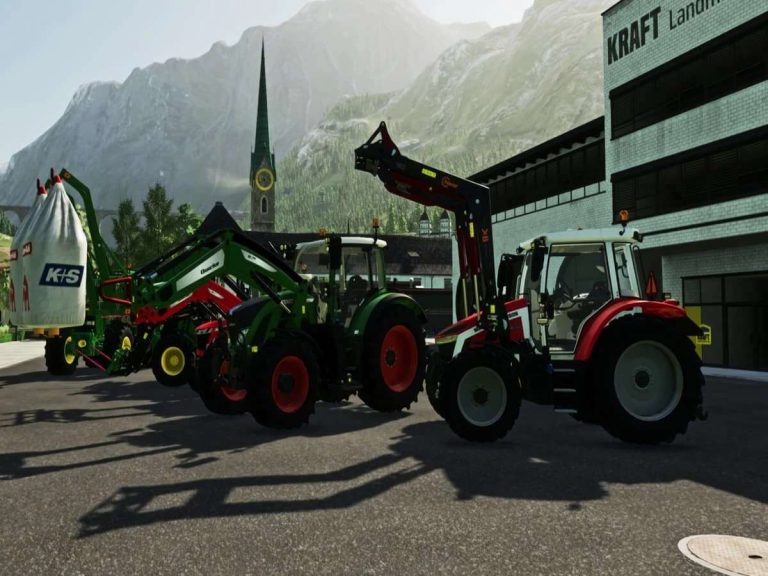 Frontloader Pack v1.0 FS22 Mod | Farming Simulator 22 Mod