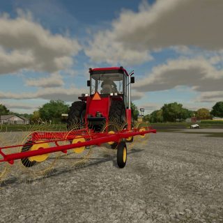 1978 6 wheel hay rake v1.0 FS22 Mod | Farming Simulator 22 Mod