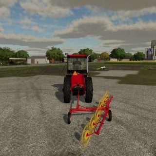 1978 6 wheel hay rake v1.0 FS22 Mod | Farming Simulator 22 Mod