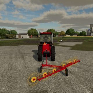 1978 6 wheel hay rake v1.0 FS22 Mod | Farming Simulator 22 Mod