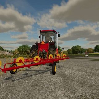 1978 6 wheel hay rake v1.0 FS22 Mod | Farming Simulator 22 Mod