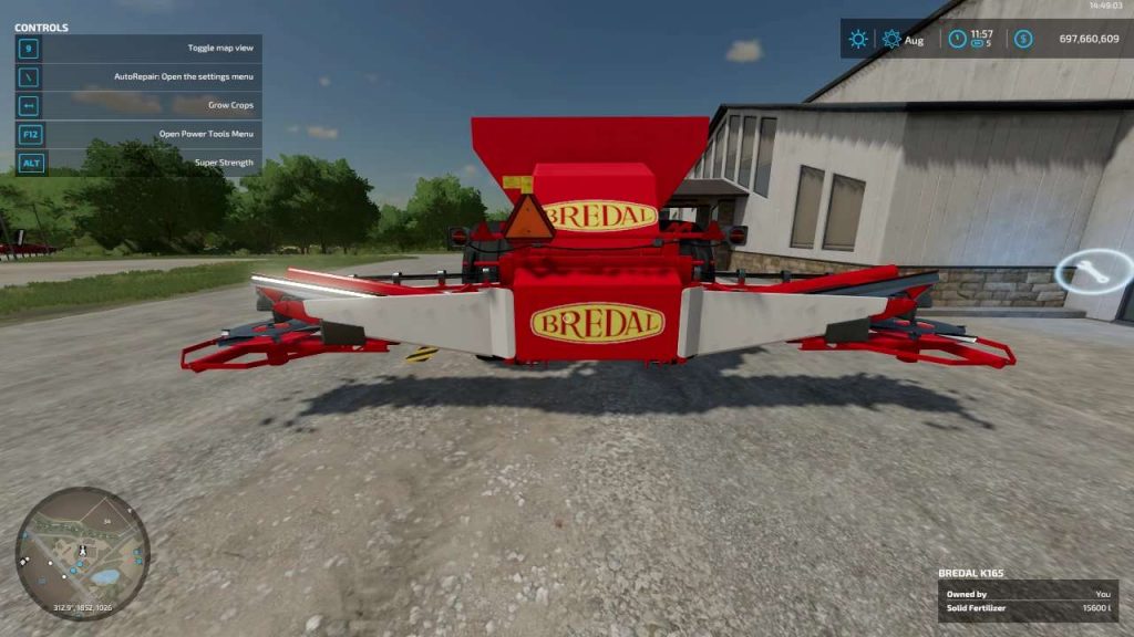 Bredal K165 v1.0 FS22 Mod | Farming Simulator 22 Mod