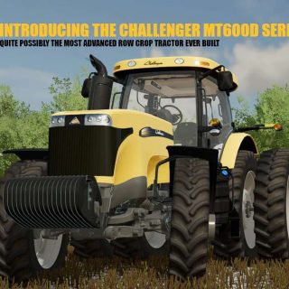 CHALLENGER MT600D SERIES v1.0 FS22 Mod | Farming Simulator 22 Mod