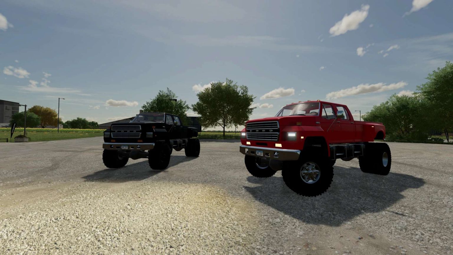 Ford F800 Crewcab Dually V1.0 FS22 Mod | Farming Simulator 22 Mod
