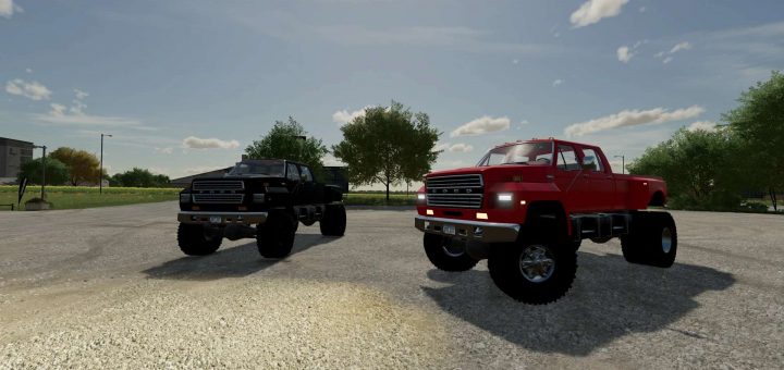 1983 Ford F250 v1.0 FS22 - Farming Simulator 22 Mod | FS22 mod