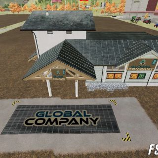 Global Company Sales Station V1.0 FS22 Mod | Farming Simulator 22 Mod
