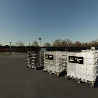 Lizard Reusable Pallets v1.0 FS22 Mod | Farming Simulator 22 Mod