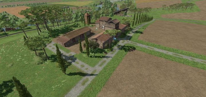 Spring Creek 12km v1.0 FS22 - Farming Simulator 22 Mod | FS22 mod