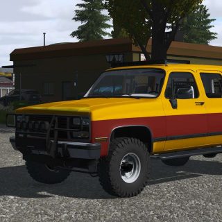 GMC Suburban 1989 v.2.1 FS22 Mod | Farming Simulator 22 Mod