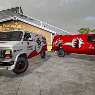 GMC Vandura Stories 83 V1.0 FS22 Mod | Farming Simulator 22 Mod