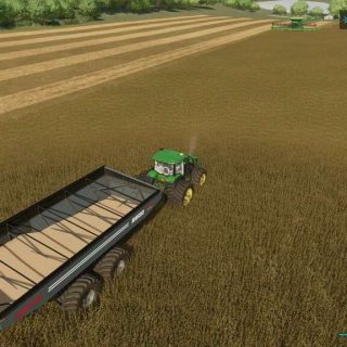 Harvester Fill Monitor v1.0 FS22 Mod | Farming Simulator 22 Mod
