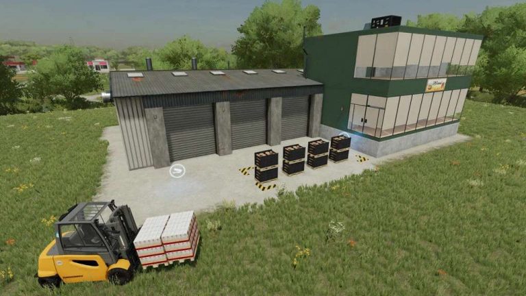 Industrial Bakery v1.0 FS22 Mod | Farming Simulator 22 Mod
