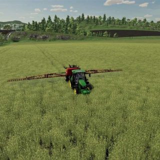 John Deere 6M Series Narrow wheel tracks v1.0 FS22 Mod | Farming ...