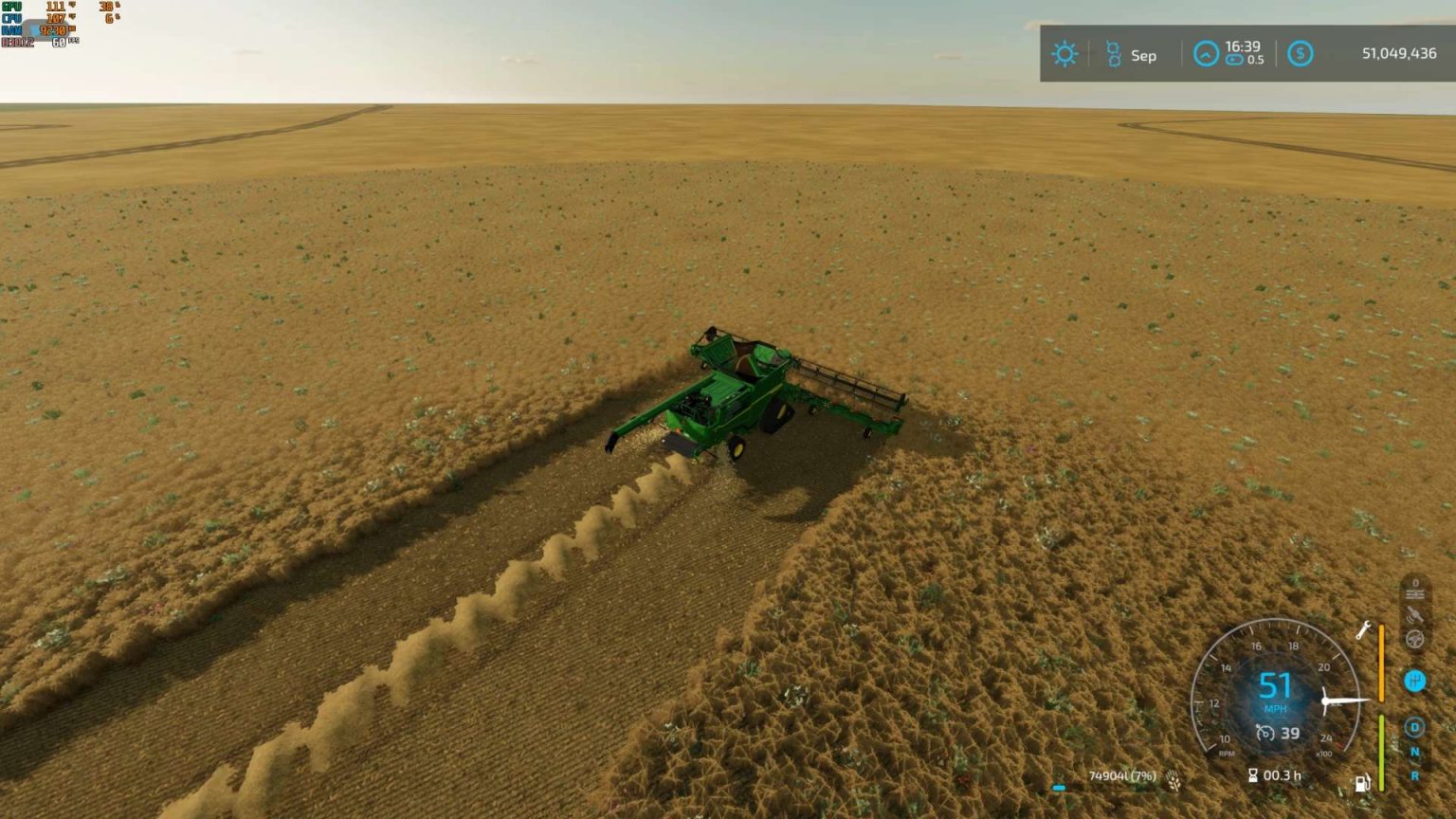 JOHN DEERE HS + HEADER V2.0 FS22 Mod | Farming Simulator 22 Mod