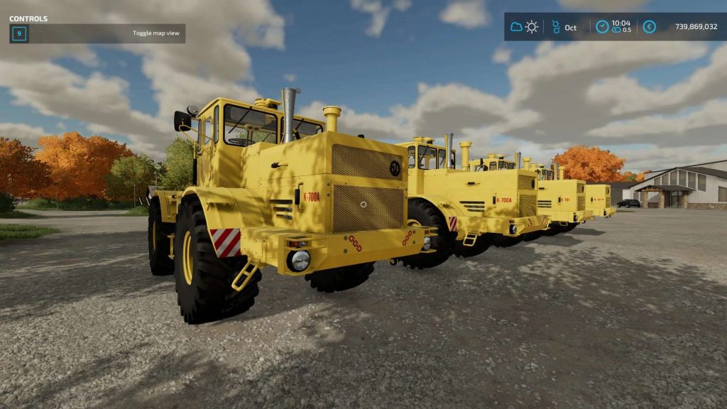 Kirovets K-700A K-701 v1.0 FS22 Mod | Farming Simulator 22 Mod