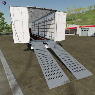 Krone Profi LIner with Ramps v1.0 FS22 Mod | Farming Simulator 22 Mod