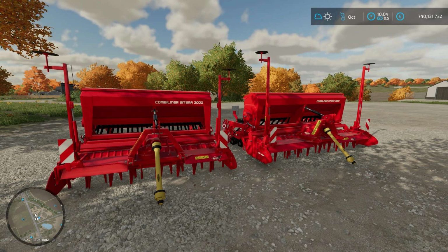 Kuhn Sitera 3000/4000 v1.0 FS22 Mod | Farming Simulator 22 Mod