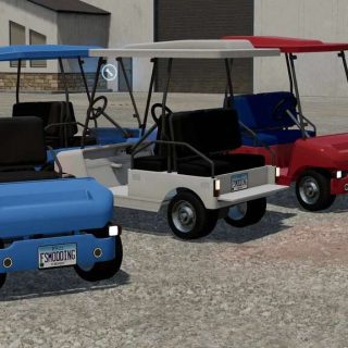 Lizard Golf Cart v1.0 FS22 Mod | Farming Simulator 22 Mod