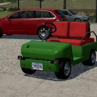 Lizard Golf Cart v1.0 FS22 Mod | Farming Simulator 22 Mod