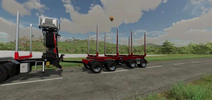 Australian Logging Trailers V1.0 FS22 - Farming Simulator 22 Mod | FS22 mod