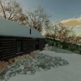 Log Cabin (Farmhouse) v1.0 FS22 Mod | Farming Simulator 22 Mod