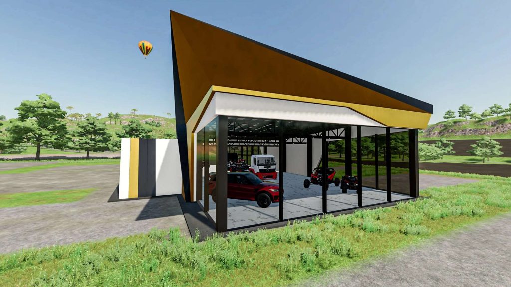 Luxury Showroom V1.0 FS22 Mod | Farming Simulator 22 Mod