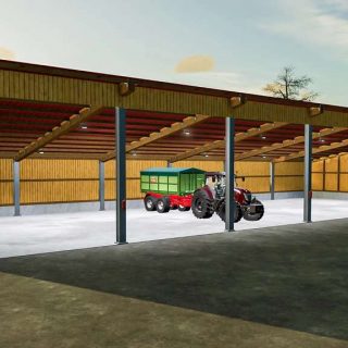 Machine Shed v1.0 FS22 Mod | Farming Simulator 22 Mod