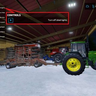 Machine Shed v1.0 FS22 Mod | Farming Simulator 22 Mod