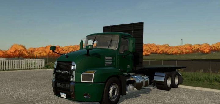 GMC C8500 Flatbed Cone Truck v1.0 FS22 - Farming Simulator 22 Mod ...