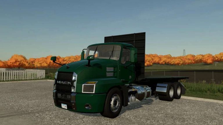 Mack Flatbed Pack v1.0 FS22 Mod | Farming Simulator 22 Mod