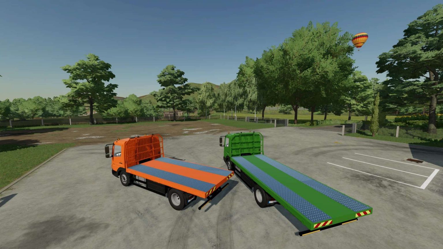 MB Atego AUTOLOAD PACK V1.0 FS22 Mod | Farming Simulator 22 Mod