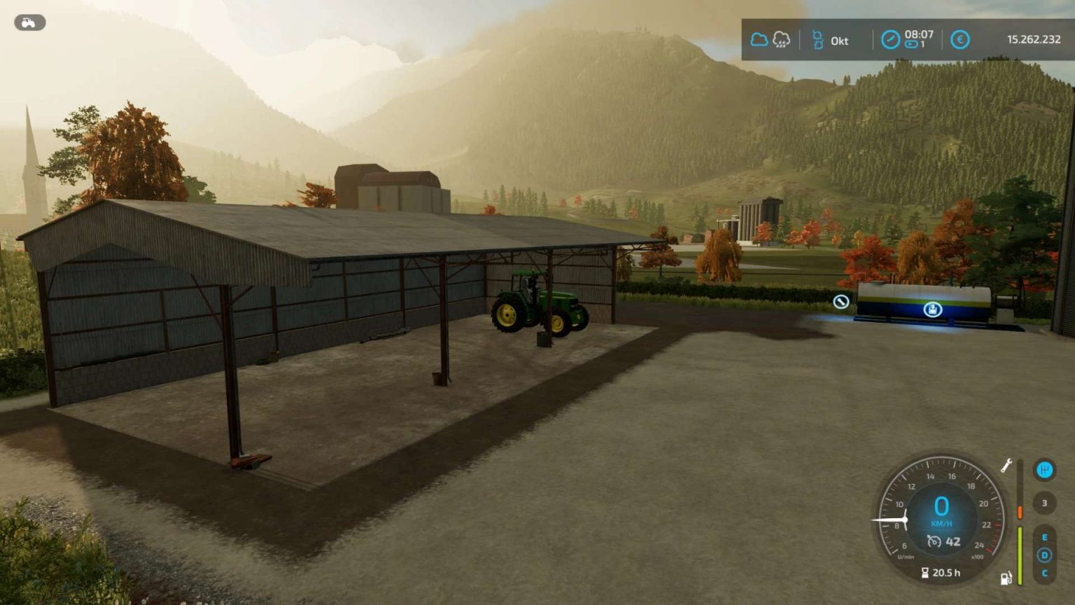 Metal Shed v1.0 FS22 Mod | Farming Simulator 22 Mod