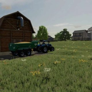Modern Hay Storage v1.0 FS22 Mod | Farming Simulator 22 Mod