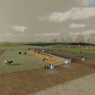My Cow Pasture v1.0 FS22 Mod | Farming Simulator 22 Mod