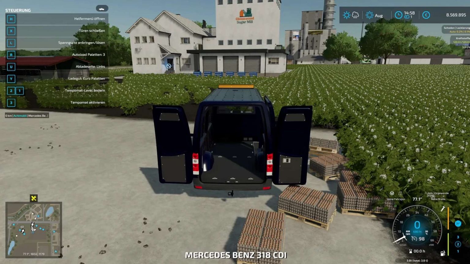 Palette Autoloader Specialization v1.5 FS22 Mod | Farming Simulator 22 Mod
